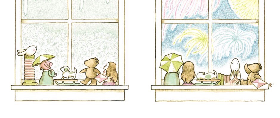 Waiting (Kevin Henkes) – The Baby Bookworm