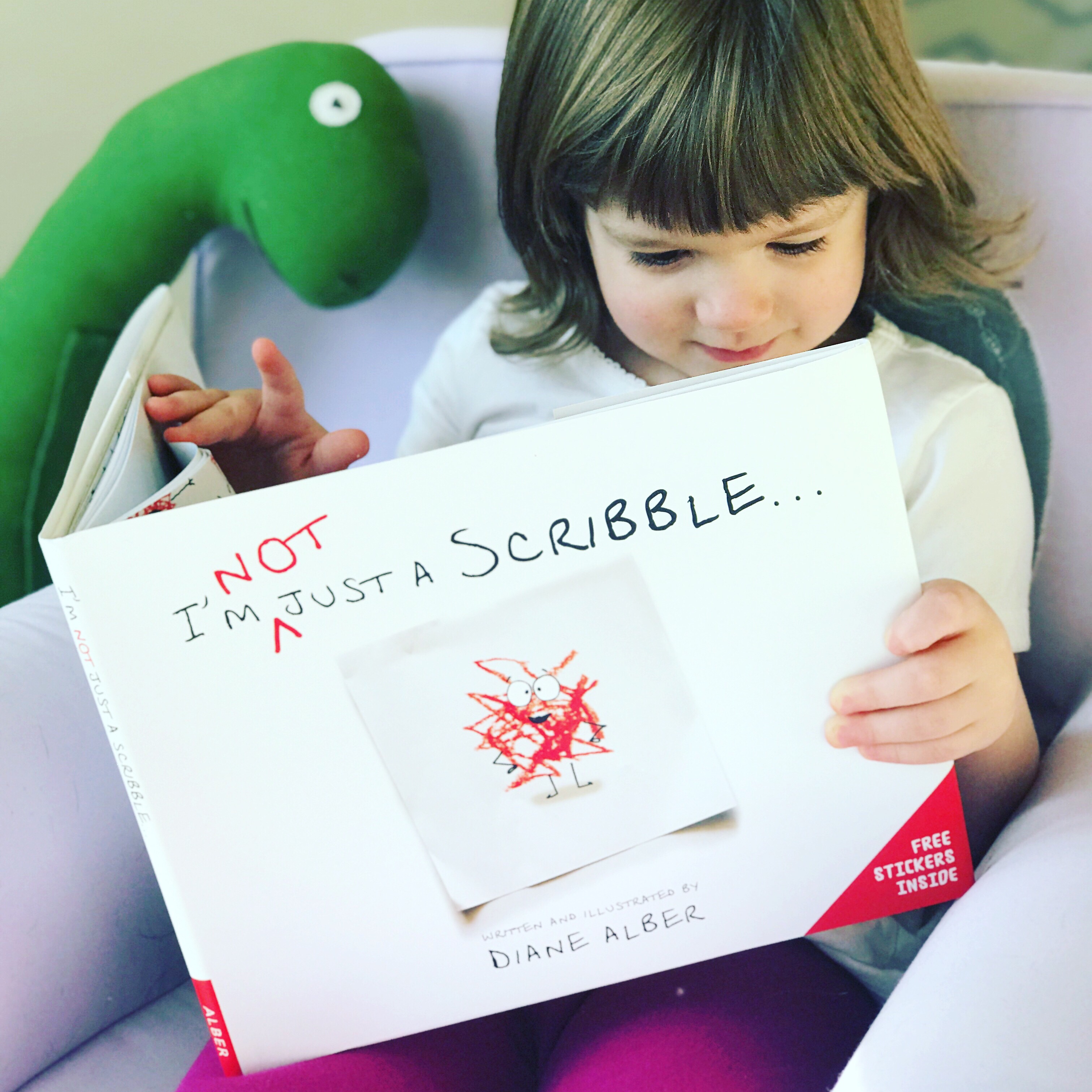 I’m NOT Just A Scribble! (Diane Alber) – The Baby Bookworm