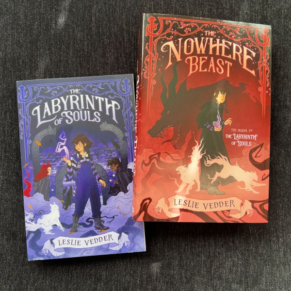 THE LABYRINTH OF SOULS & THE NOWHERE BEAST (Leslie Vedder, illus. by ...